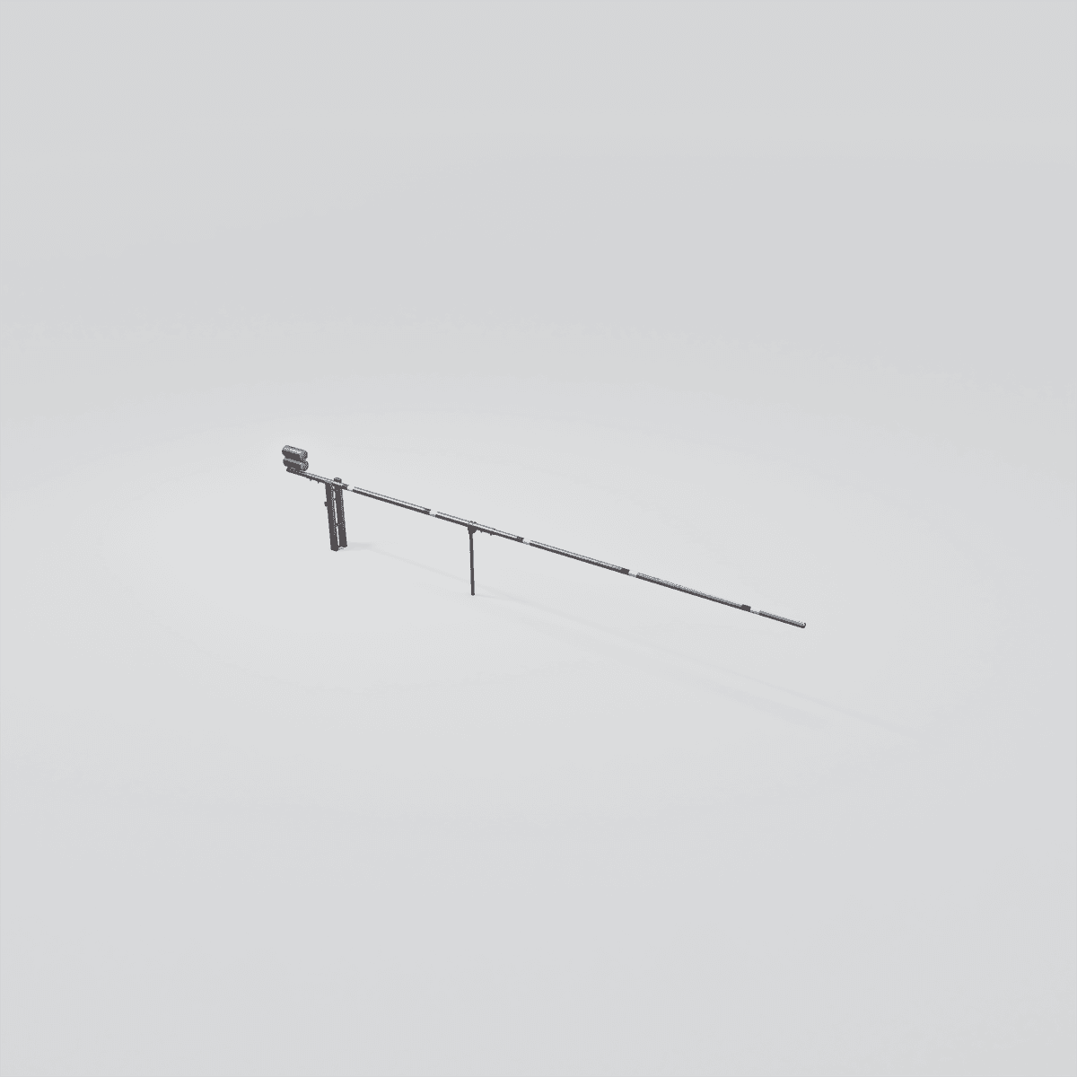 Rising arm barrier LBT S with pendulum support post | Smekab Citylife